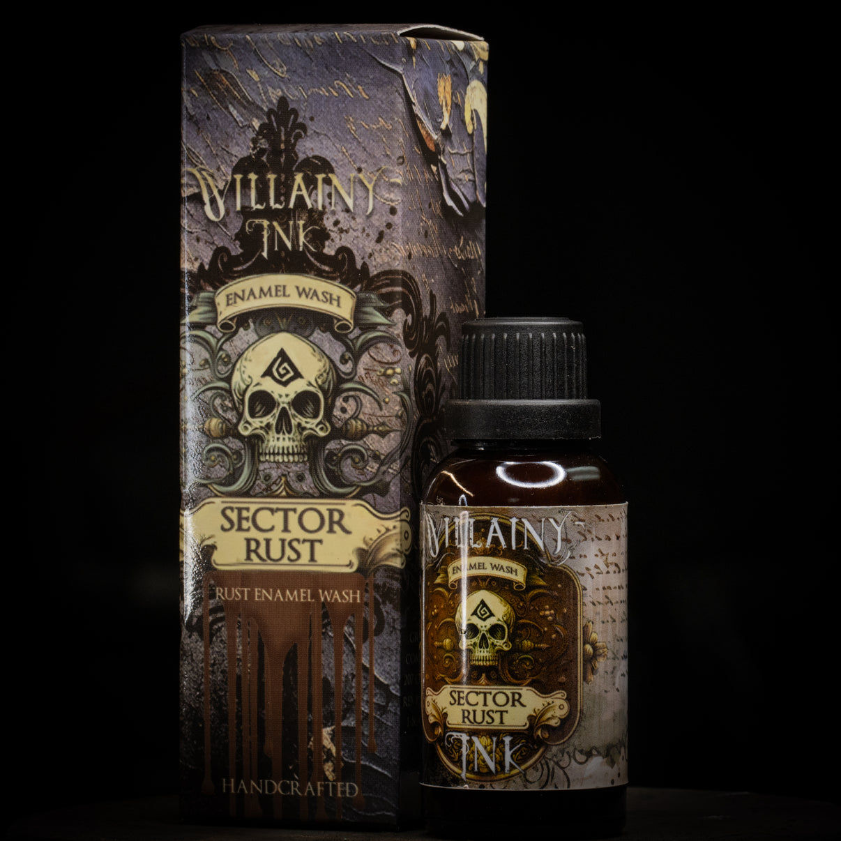 Villainy Ink Enamel Sector Rust